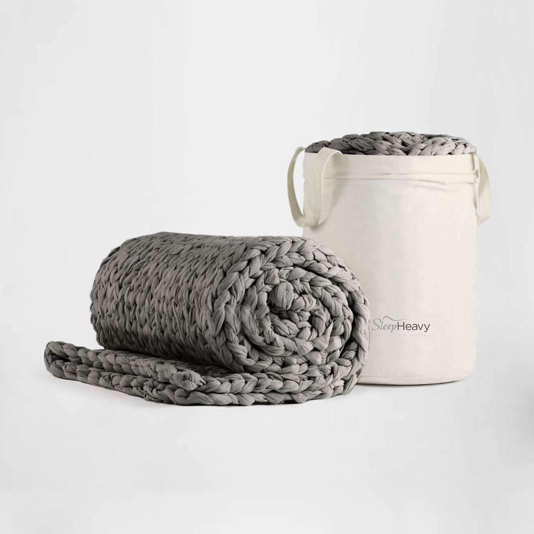 Chunky Knit Weighted Blankets, NZ's Premium Weighted Blanket Sleep Heavy